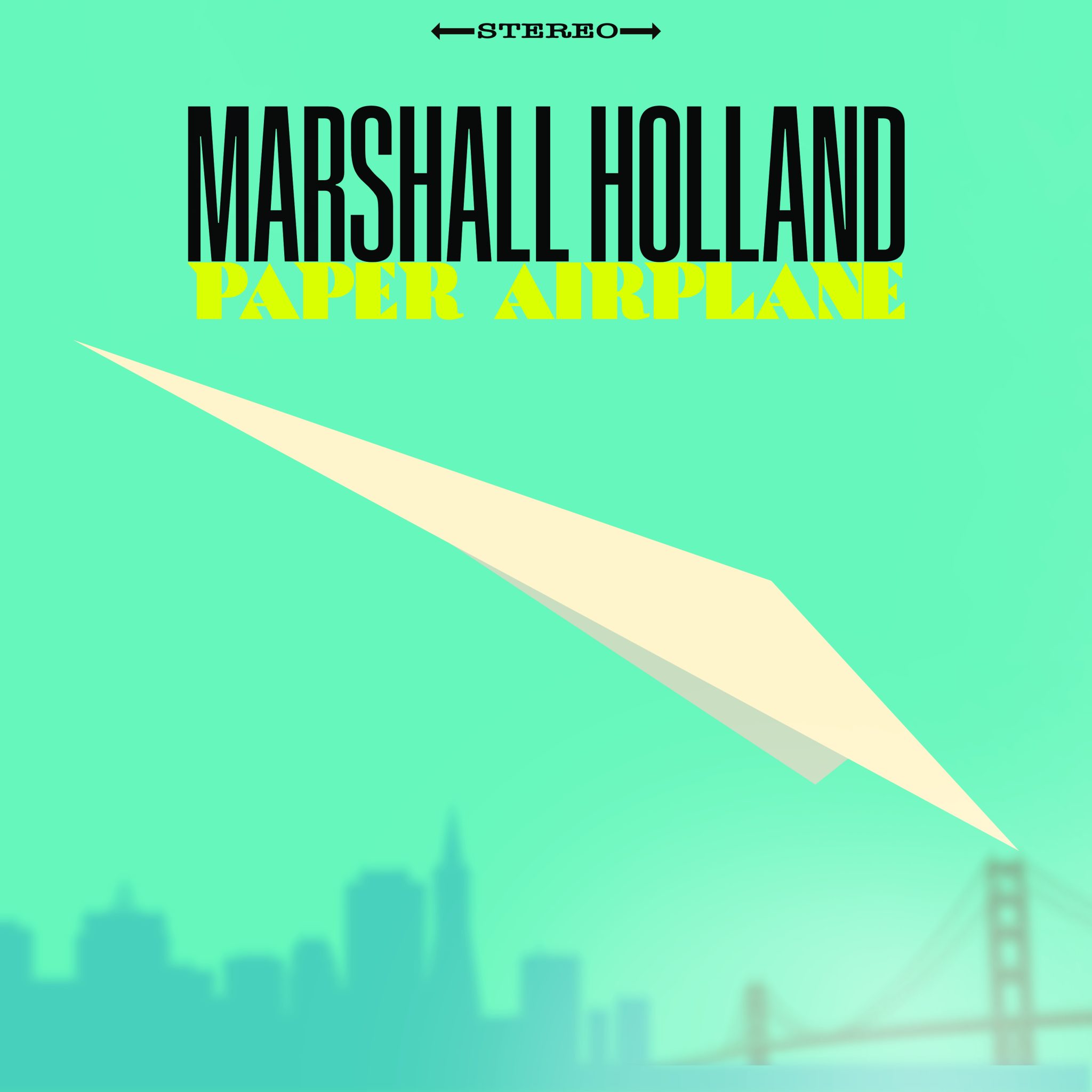 MARSHALL HOLLAND - PAPER AIRPLANE ALBUM COVER
