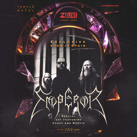 Emperor show exclusivo en España en el Z! Live 2026 - Rock The Best Music