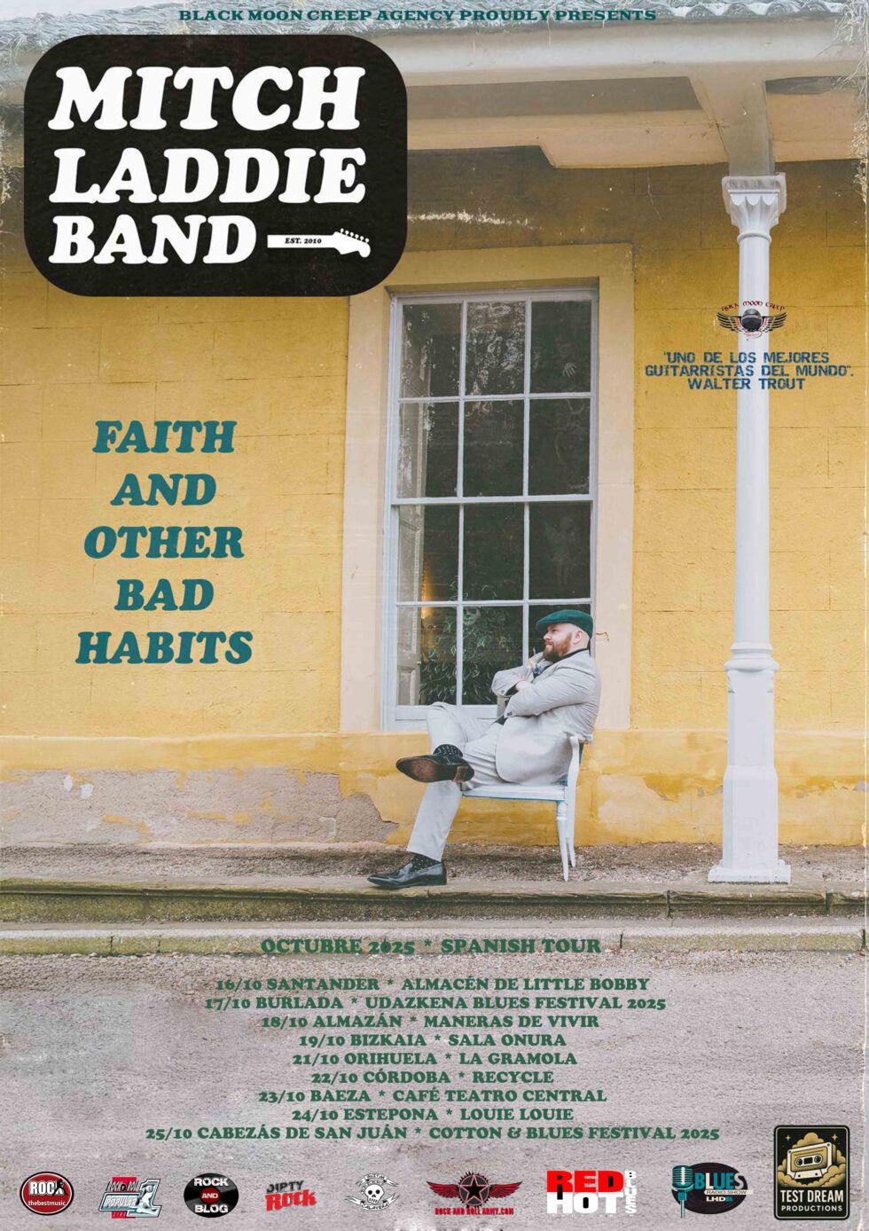 La banda británica Mitch Laddie Band llega a España esta semana - Rock ...